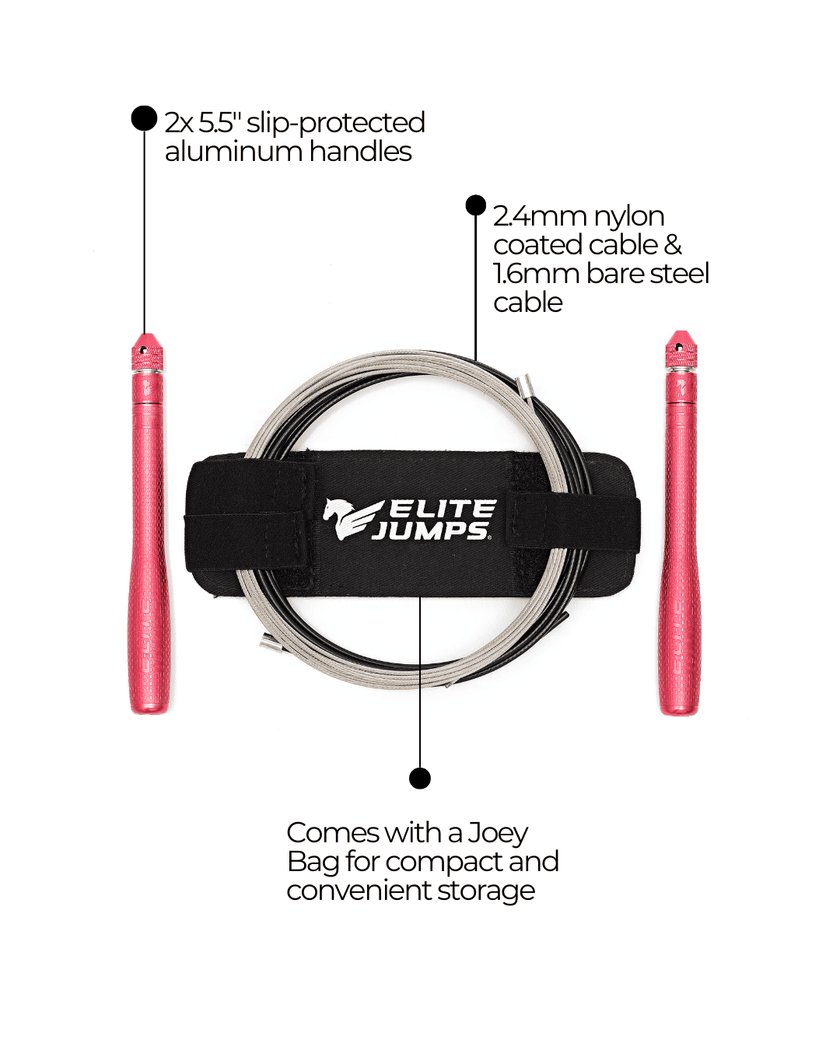 Bullet COMP® - Premium Speed Jump Rope | Elite Jumps