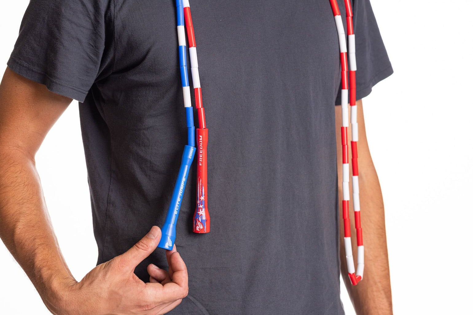 FREEDOM USA Flag Beaded Jump Rope | Elite Jumps